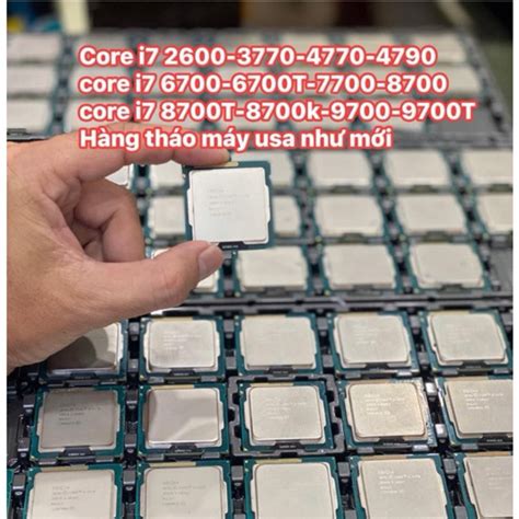 Cpu Core I7 2600 3770 4770 4790 6700 7700 8700 9700 I5 8400t 8400 7500t 7500 9500 9600