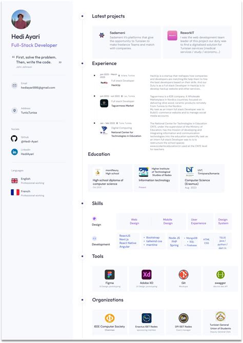 hedi ayari on linkedin fullstackdeveloper webdevelopment internshipopportunity linkedin…