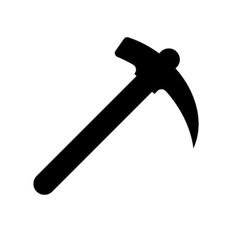 Premium Vector Pickaxe Icon Vector