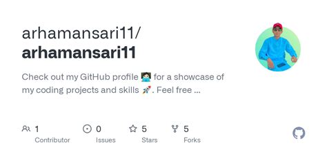 Github Arhamansari11arhamansari11 Check Out My Github Profile 🧑🏻‍💻