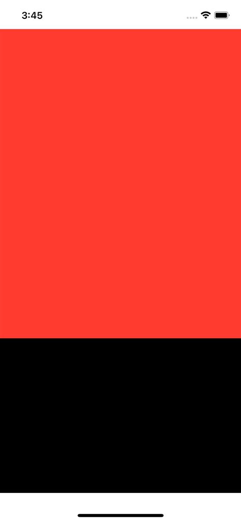 Is There Any Way To Make The Black Zstack Fill The Bottom Part Of The Screen Infinitely Rswift
