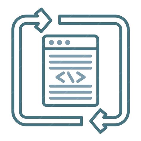 Premium Vector No Code Development Platform Flat Illustration