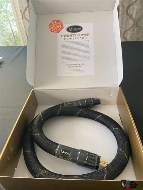 Voodoo Infinity Power Cable Tas Editors Choice 2020 For Sale Us Audio Mart
