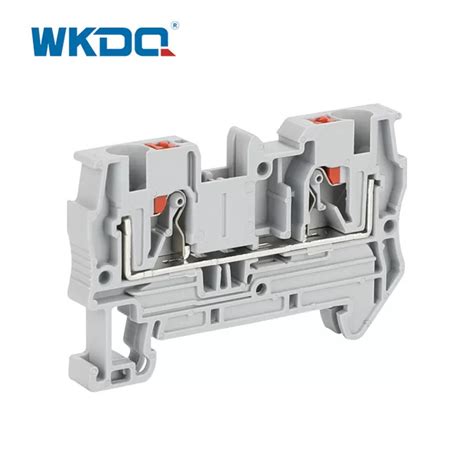 China DIN Rail Sqmm Spring Push In Terminal Block Suppliers Manufacturers Factory Direct