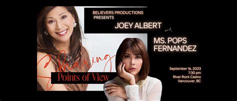 Sharing Points Of View” Concert Featuring Joey Albert And Pops Fernandez