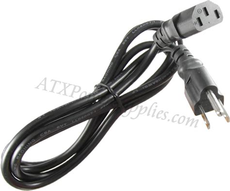 Computer Power Cord Printer Power Cord