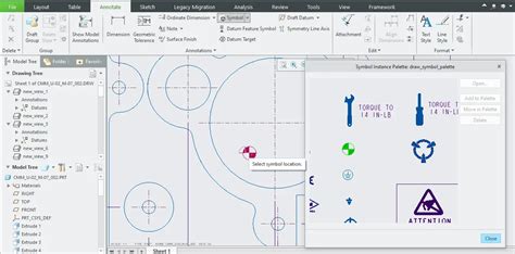 How To Get The Centre Of Gravity In Creo Drawings