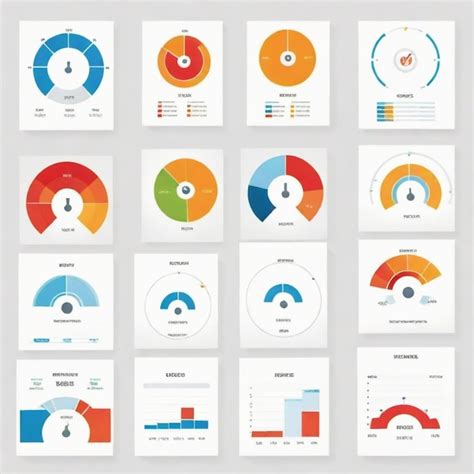 Key Performance Indicators Kpis Detailed Vector Set Premium Ai Generated Image