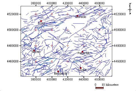 21 Final Lineament Map Generated By The Combination Manual Extracted