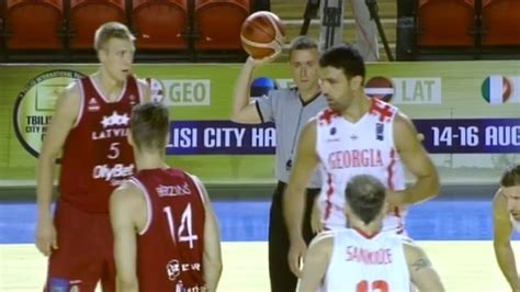 კალათბურთი თბილისის მერიის თასი 2015 საქართველო ლატვია Youtube