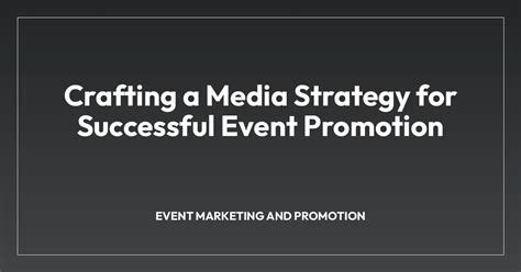 Event Marketing And Promotion • Event Management Evm Institute