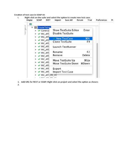 Create And Configure Test Cases In Soapui Pdf Soap Information Technology Management