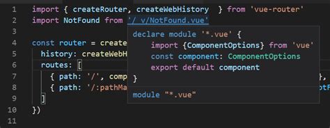 Typescript Ide Reports Ts2307 Cannot Find Module Error For Vue