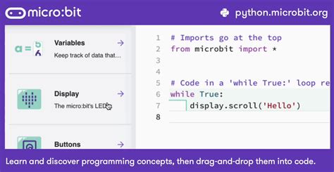 Micro Bit Educational Foundation On Twitter Our Python Editor Is Designed To Help Teachers