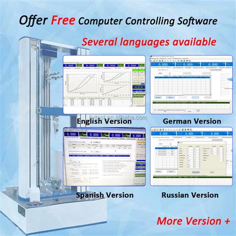 MTS Tensile Compression Universal Testing Machine Kg