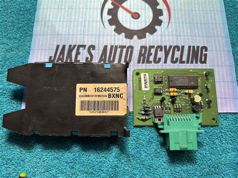 Gm 16244575 Passlock Vats Anti Theft Module Rebuilt And Tested 1997