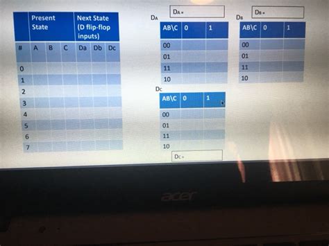 Solved Q4 Design A Synchronous Counter To Count In The