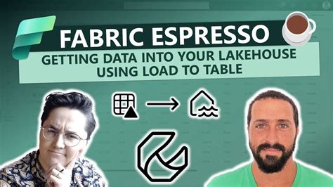 getting data into your microsoft fabric lakehouse using load to tables youtube