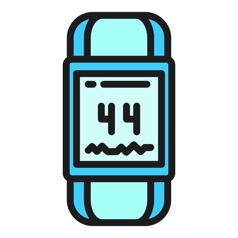 Premium Vector Activity Tracker Band Icon Outline Activity Tracker Band Vector Icon For Web