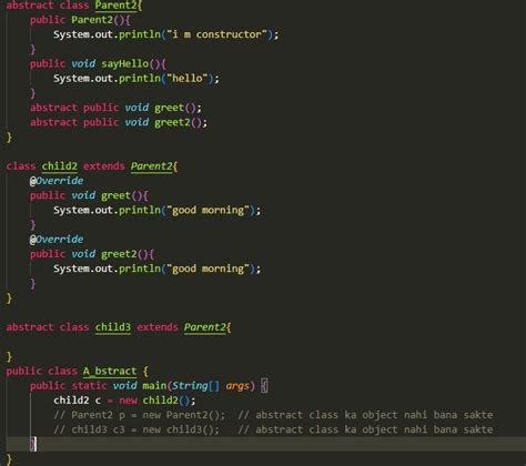 Introducing Abstract Class Framework In Java Ayush Jha Posted On The