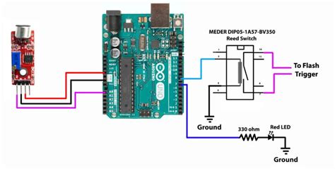 An Arduino Triggers A Flash With Sound 3d Print Errori Ed