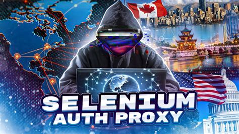 Обход блокировки Как установить Proxy и User Agent в Selenium Python Selenium расширение