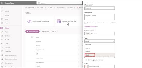 Elastic Table In Dataverse Power Apps Understanding Softchief Learn
