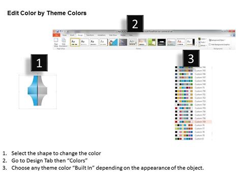 1214 Two Staged Process Diagram For Business Powerpoint Template PowerPoint Presentation