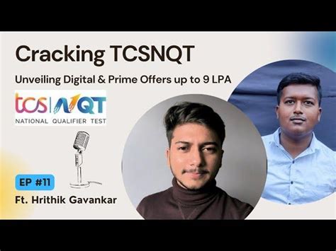 Tcs Digital Interview Experience Ft Hrithik Gavankar Master Digital And Hrithik Gavankar