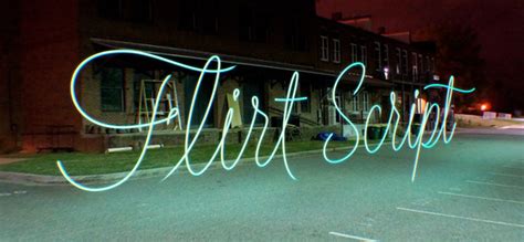 Flirt Script A Playful Contemporary Hand Written Font