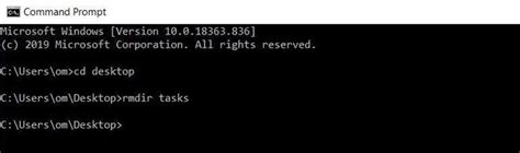 How To Delete A File Or Folder Using Cmd Geeksforgeeks