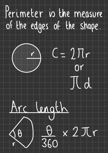 Igcse Cambridge Mensuration Revision Sheets Teaching Resources