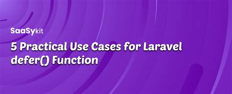 discover laravel s new defer function in action laravel news