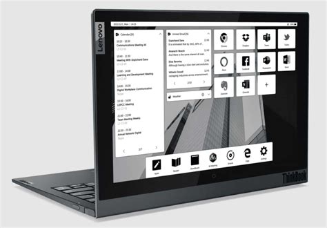 Lenovo Announces Thinkbook Plus Gen With A Larger E Ink Display Cover And Wireless Charging