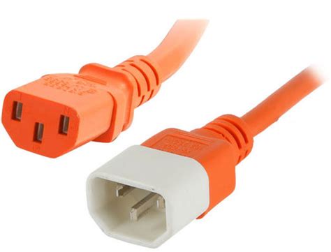Iec C13 To Iec C14 Orange Iec C13 C14