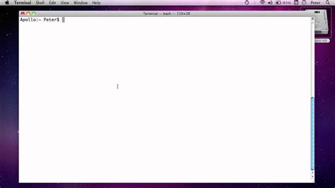 Introduction To The Terminal In Mac Os X The Stealth Mac Podcast Youtube
