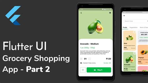 Flutter Ui Minimal Ui Designs Grocery Shopping App Part 2