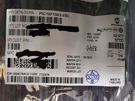 pic16f1503 i sl全国供应商 pic16f1503 i sl资料 pdf datasheet 价格【microchip】 维库电子市场网