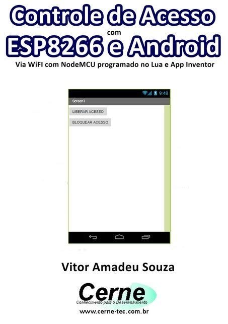 controle de acesso com esp8266 e android via wifi com nodemcu