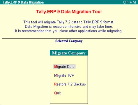 Migrate Data From Tally 5 4 6 3 7 2 To Tally ERP 9