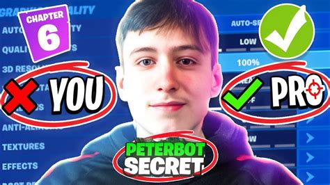 Peterbot Finally Reveals His New Settings Update Chapter 6 Youtube