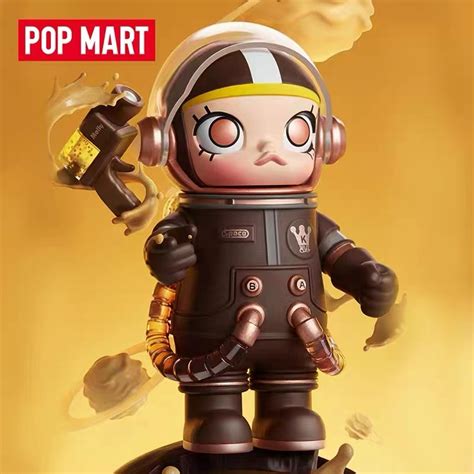 Mega珍藏一代100 Space Molly周年盲盒popmart泡泡玛特手办潮玩虎窝淘