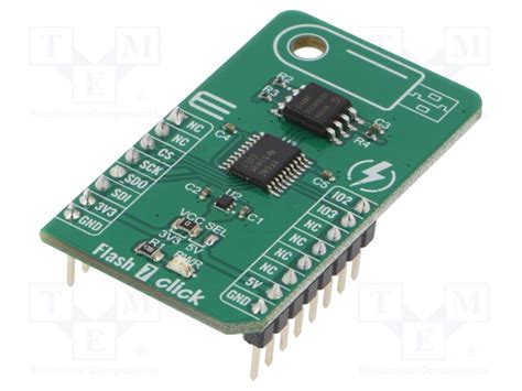Flash 7 Click Mikroe Click Board Prototype Board Flash Memory 33vdc5vdc Mikroe 4440