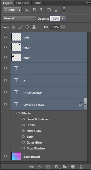 How To Apply A Layer Style To Multiple Layers In Photoshop