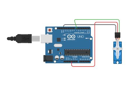 Circuit Design How To Connect Arduino To Micro Servo Motor Tinkercad