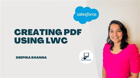 Creating Pdfs Using Lwc