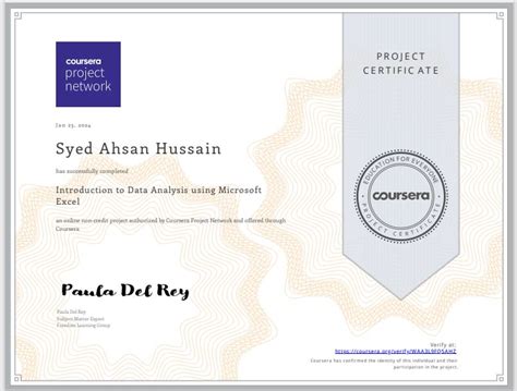 Dataanalysis Dataanalytics Datascience Msexcel Syed Ahsan Hussain
