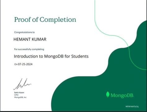 mongodb databasemanagement learningjourney techskills