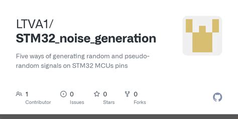 Github Ltva1stm32noisegeneration Five Ways Of Generating Random