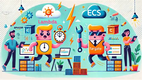 aws lambda ou ecs fargate quando usar cada um